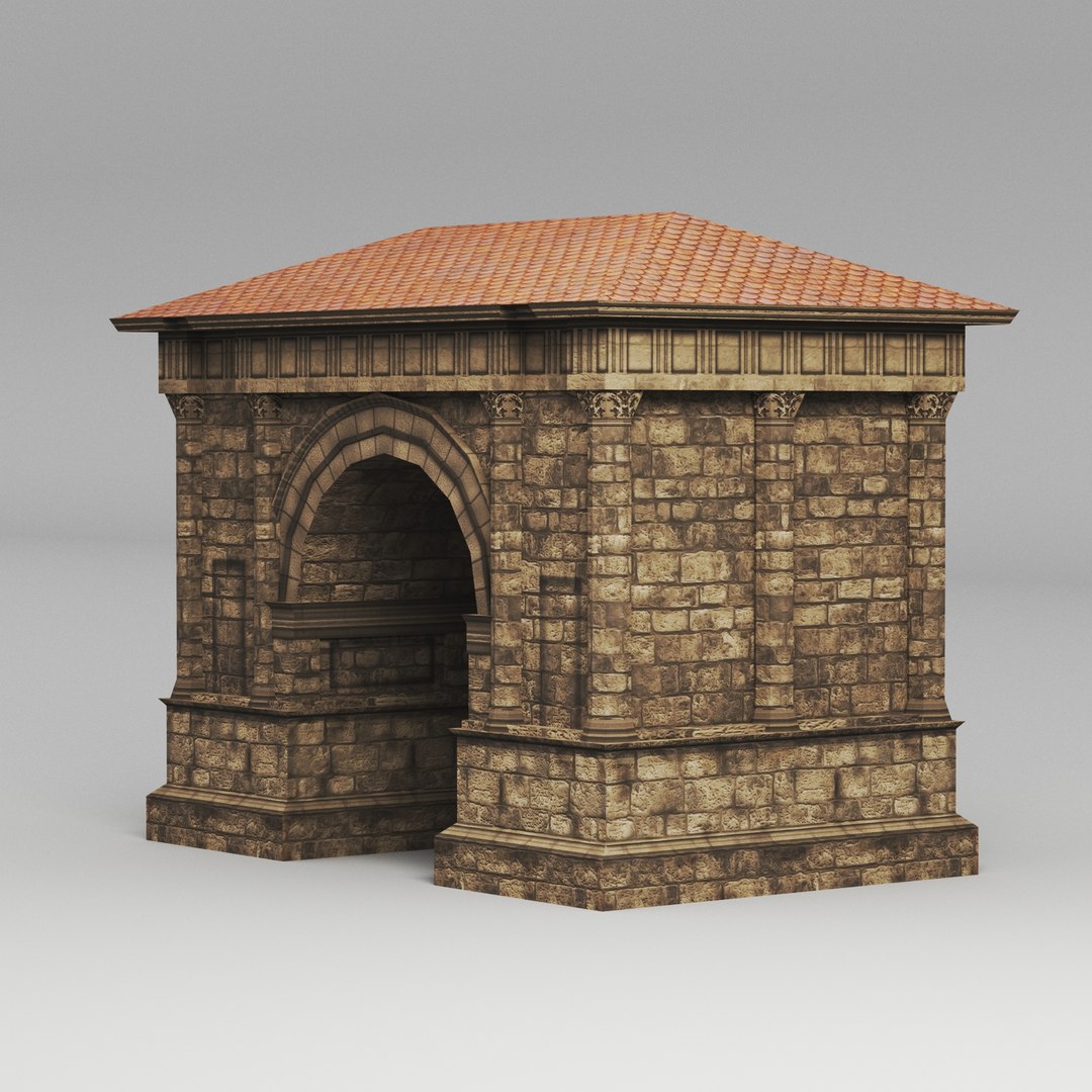Arch of Augustus 3D model - TurboSquid 1823155