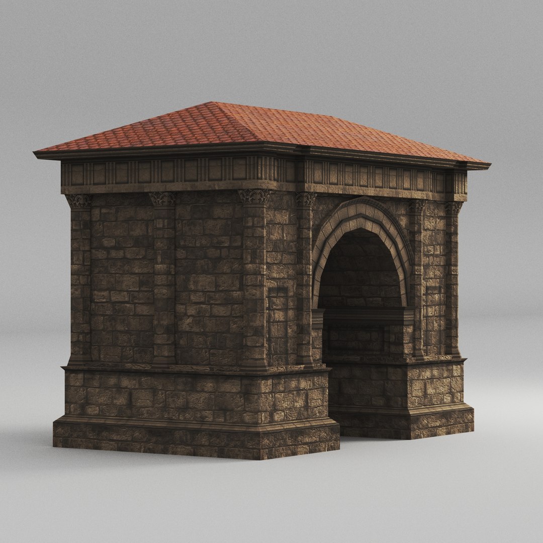 Arch of Augustus 3D model - TurboSquid 1823155