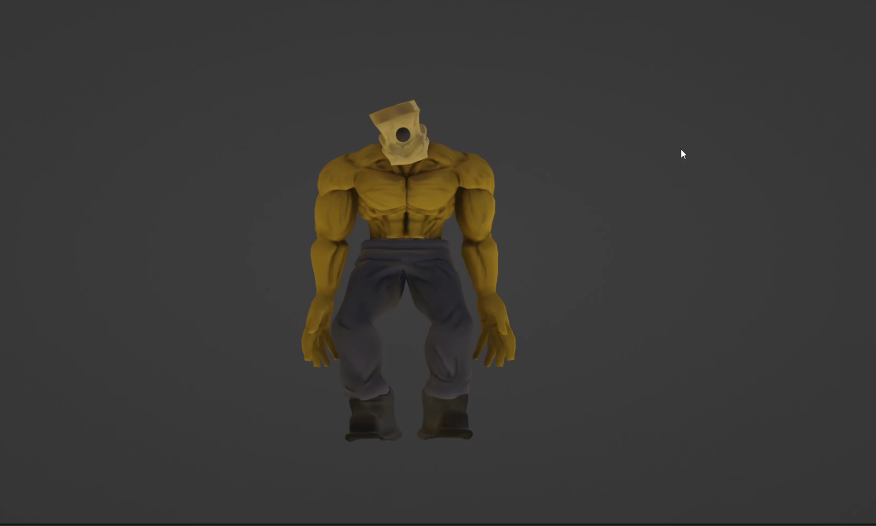 3D Bagged Creature Model - TurboSquid 2343923