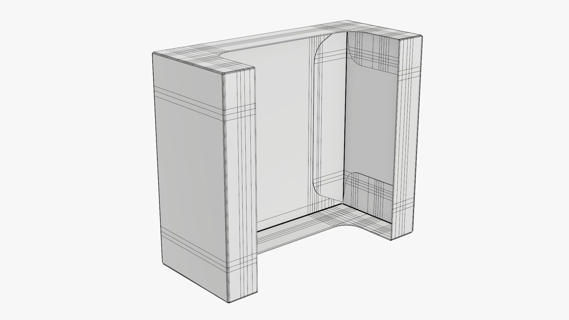 Cardboard Retail Box 3D - TurboSquid 1590263
