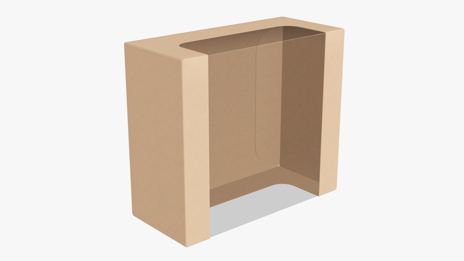 Cardboard Retail Box 3D - TurboSquid 1590263