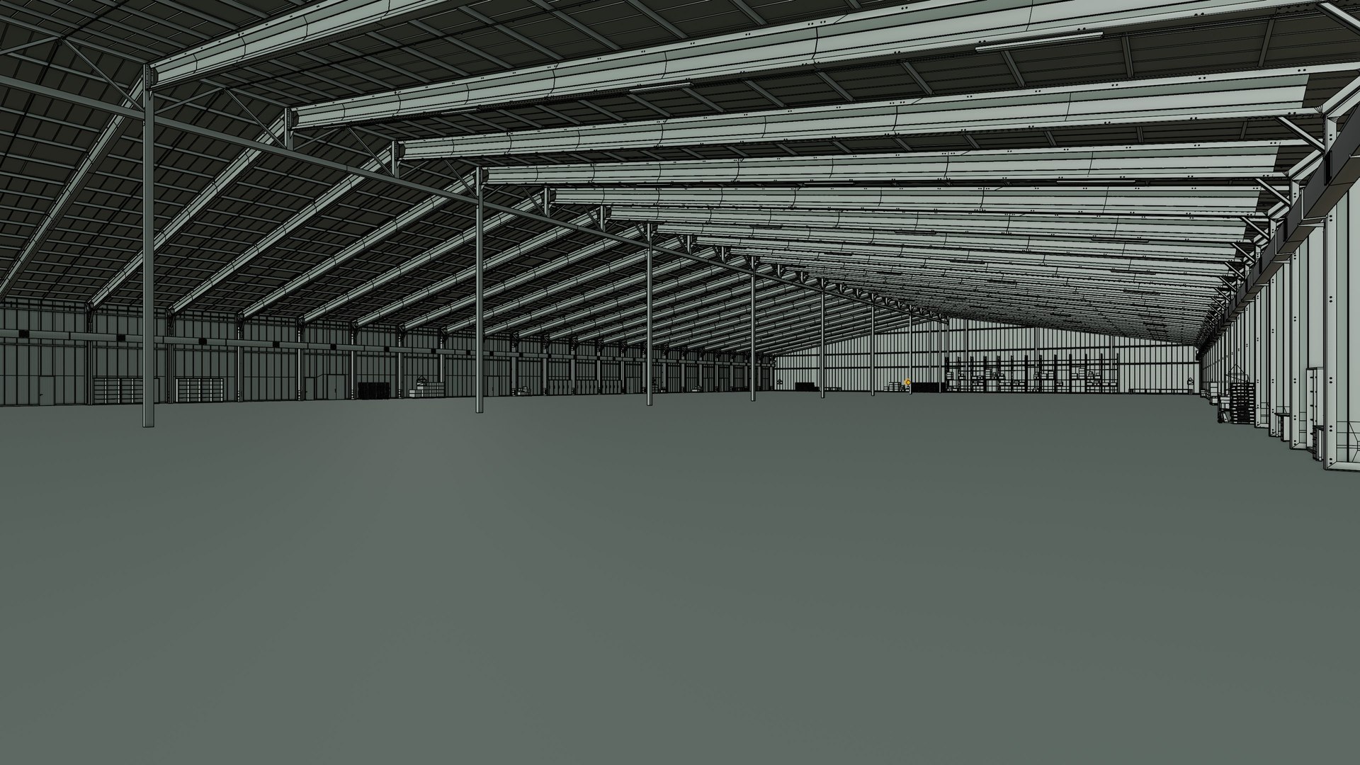 3D Industrial Warehouse Interior 21 - TurboSquid 2344285