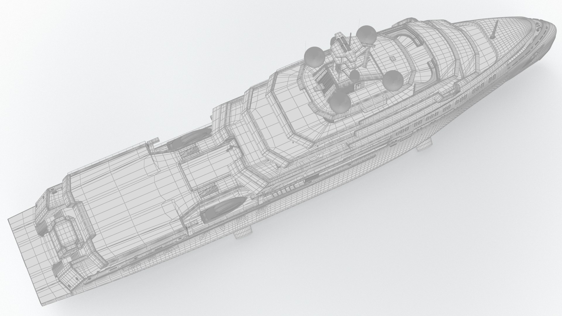 Shackleton Superyacht 3D Model - TurboSquid 2342477