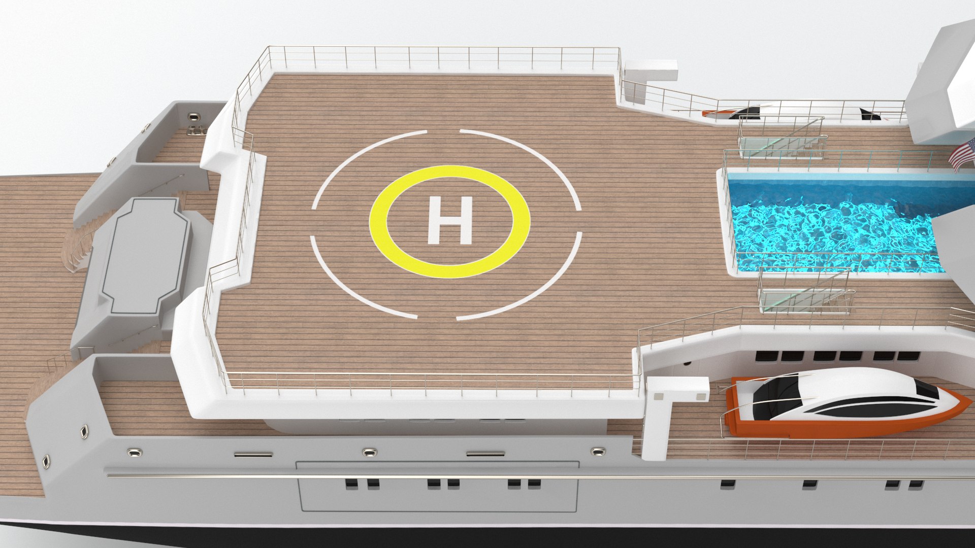 Shackleton Superyacht 3D Model - TurboSquid 2342477