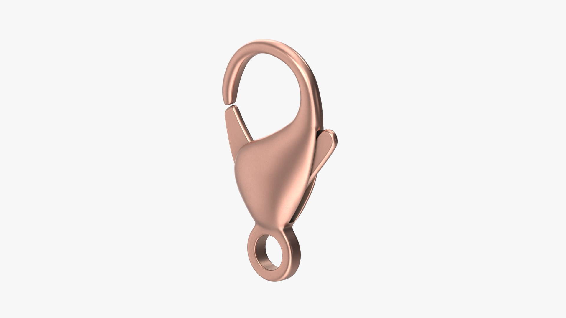 Lobster Claw Clasps Pink 3D Model - TurboSquid 2415892