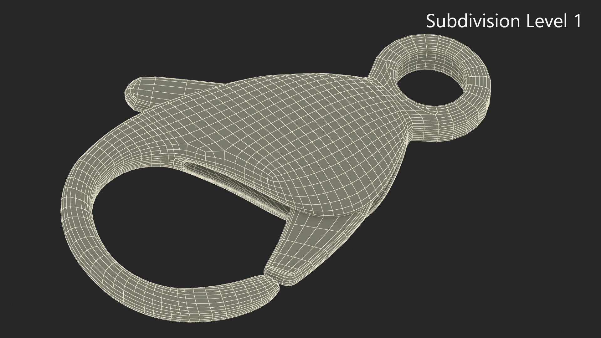 Lobster Claw Clasps Pink 3D Model - TurboSquid 2415892