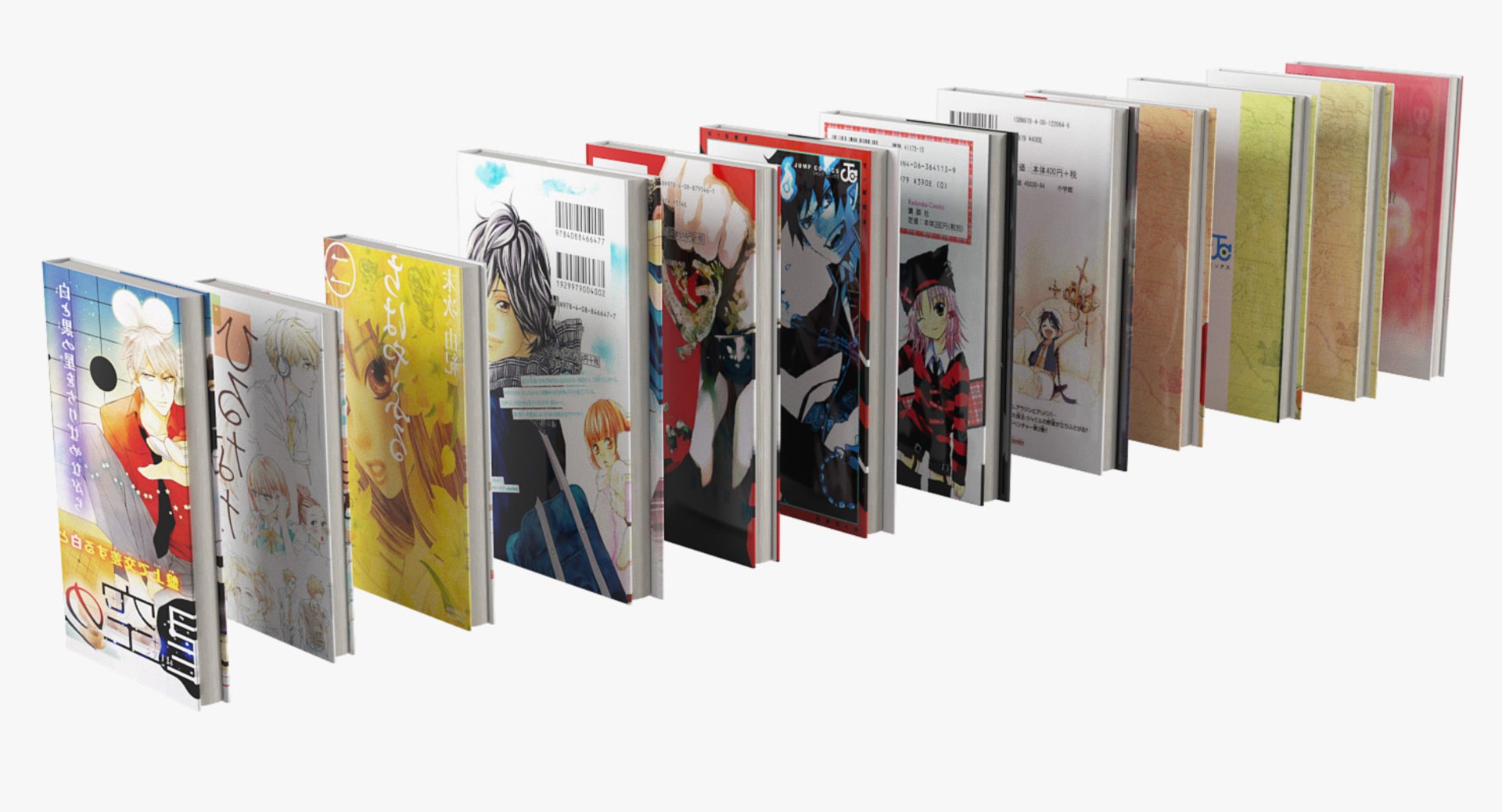 Comic books 3D | 1144376 | TurboSquid