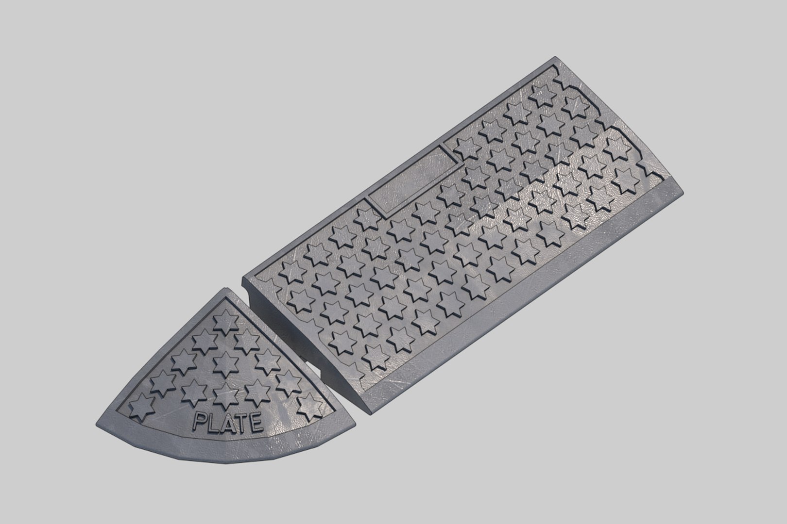 Step Plate Rubber 3D Model - TurboSquid 2160249