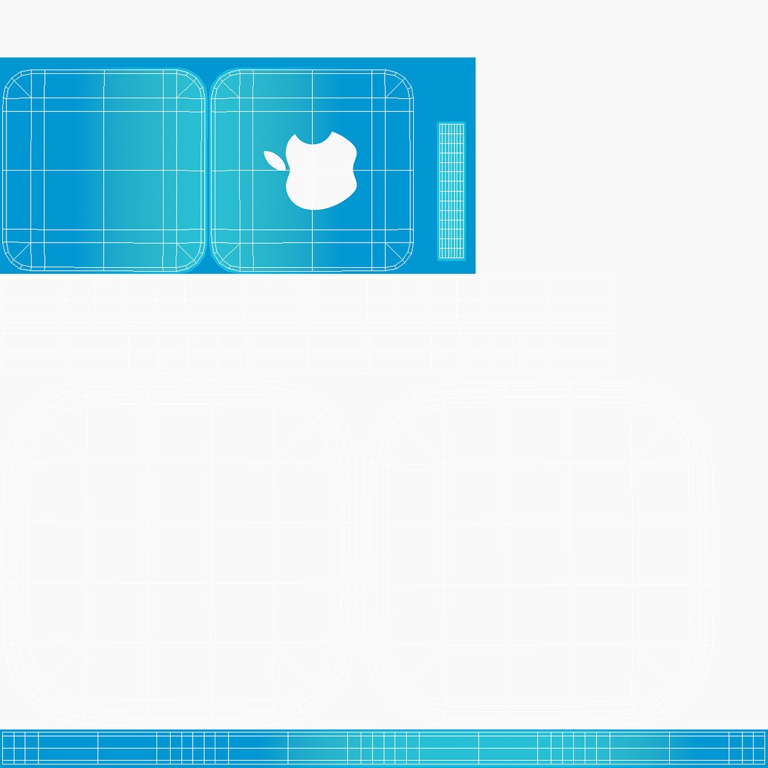 IPhone IOS Apple Store Icon 3D Model - TurboSquid 2222960