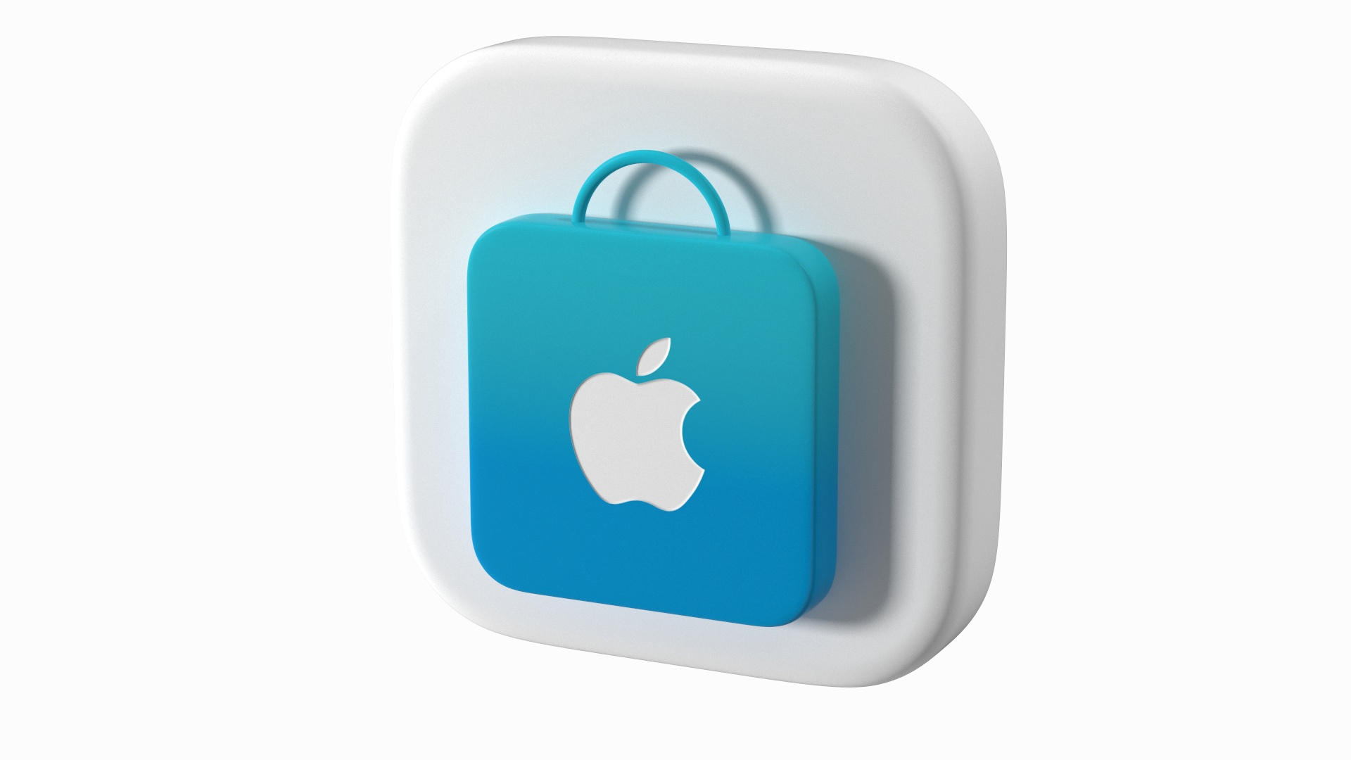 IPhone IOS Apple Store Icon 3D Model - TurboSquid 2222960