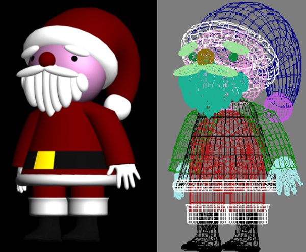 Free 3D Santa Models | TurboSquid