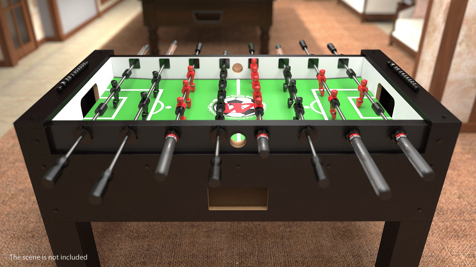 3D warrior table soccer pro - TurboSquid 1474184