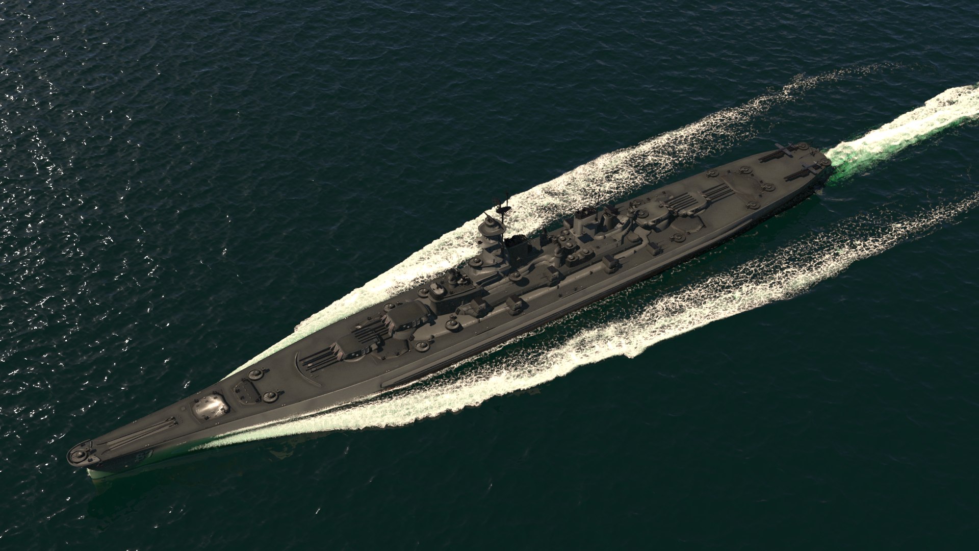 3D battle ship dynamic simulation - TurboSquid 1479076