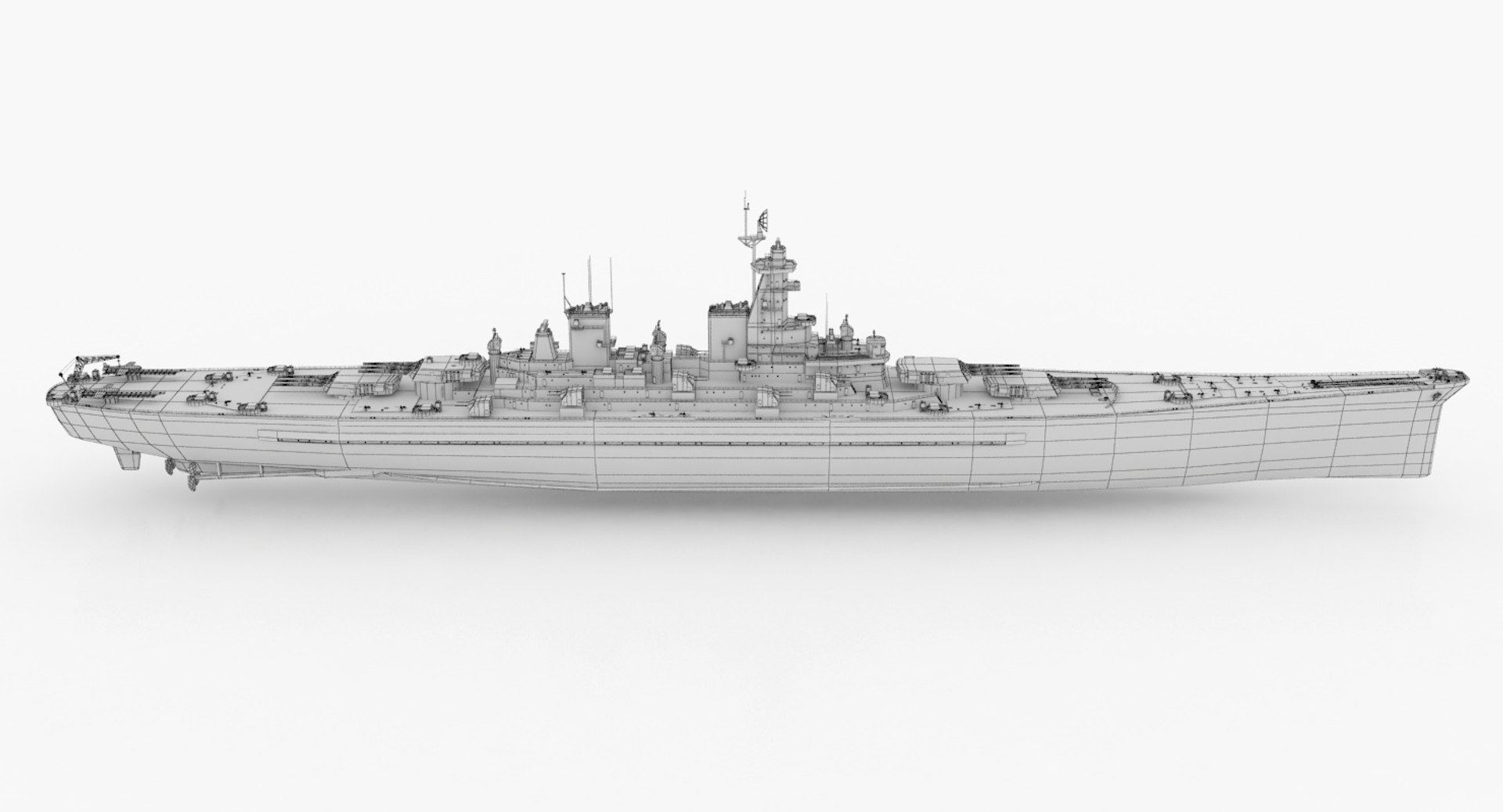 3D battle ship dynamic simulation - TurboSquid 1479076