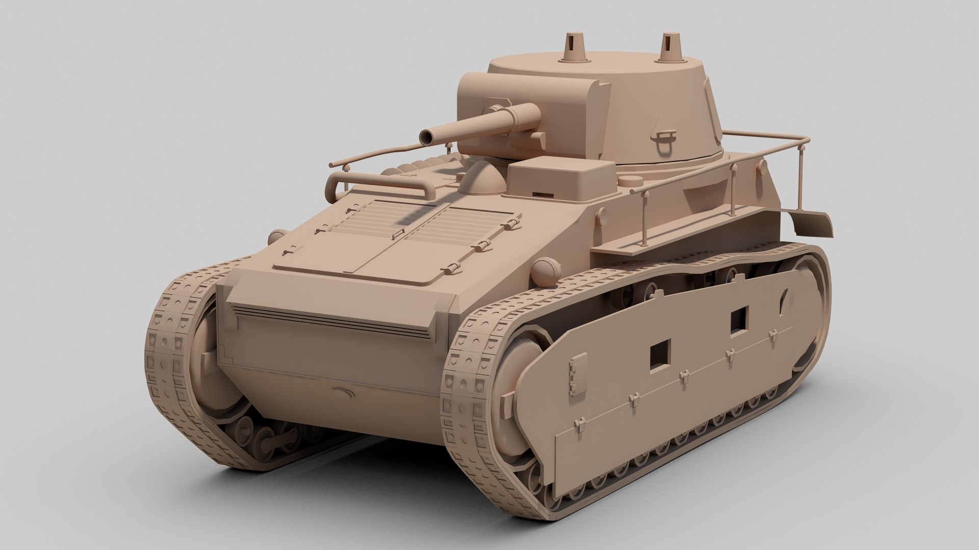 3D Leichttraktor Rheinmetal 1930 - TurboSquid 1613506