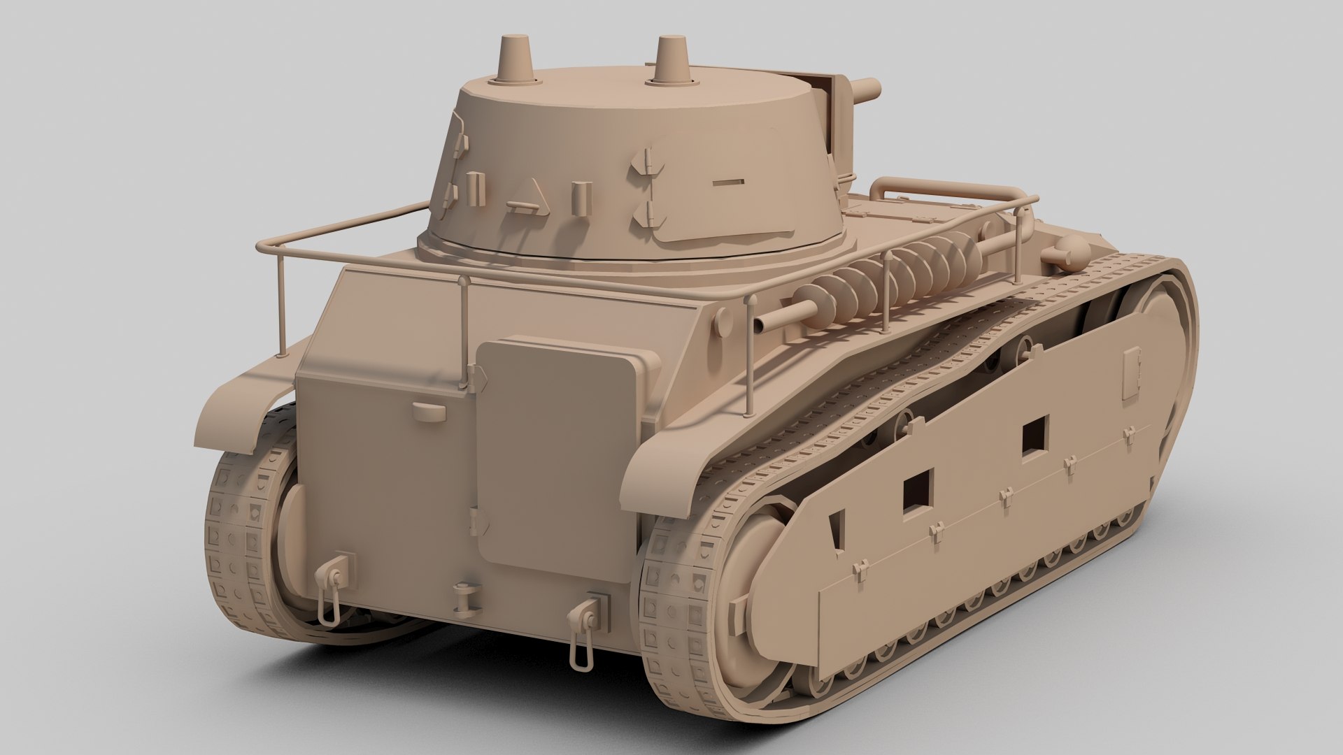 3D Leichttraktor Rheinmetal 1930 - TurboSquid 1613506