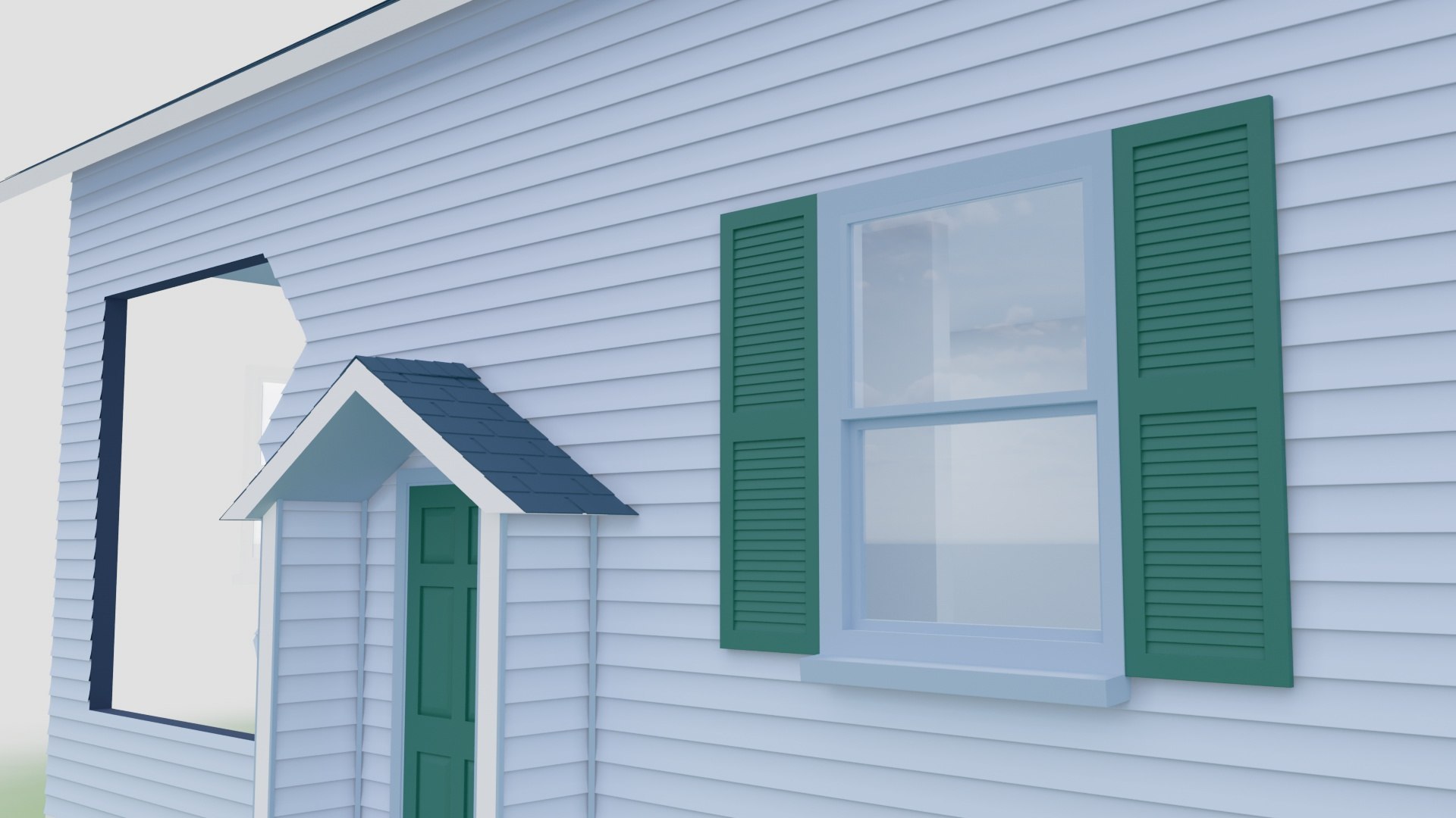 HVAC House Cutaway 3D - TurboSquid 2144400