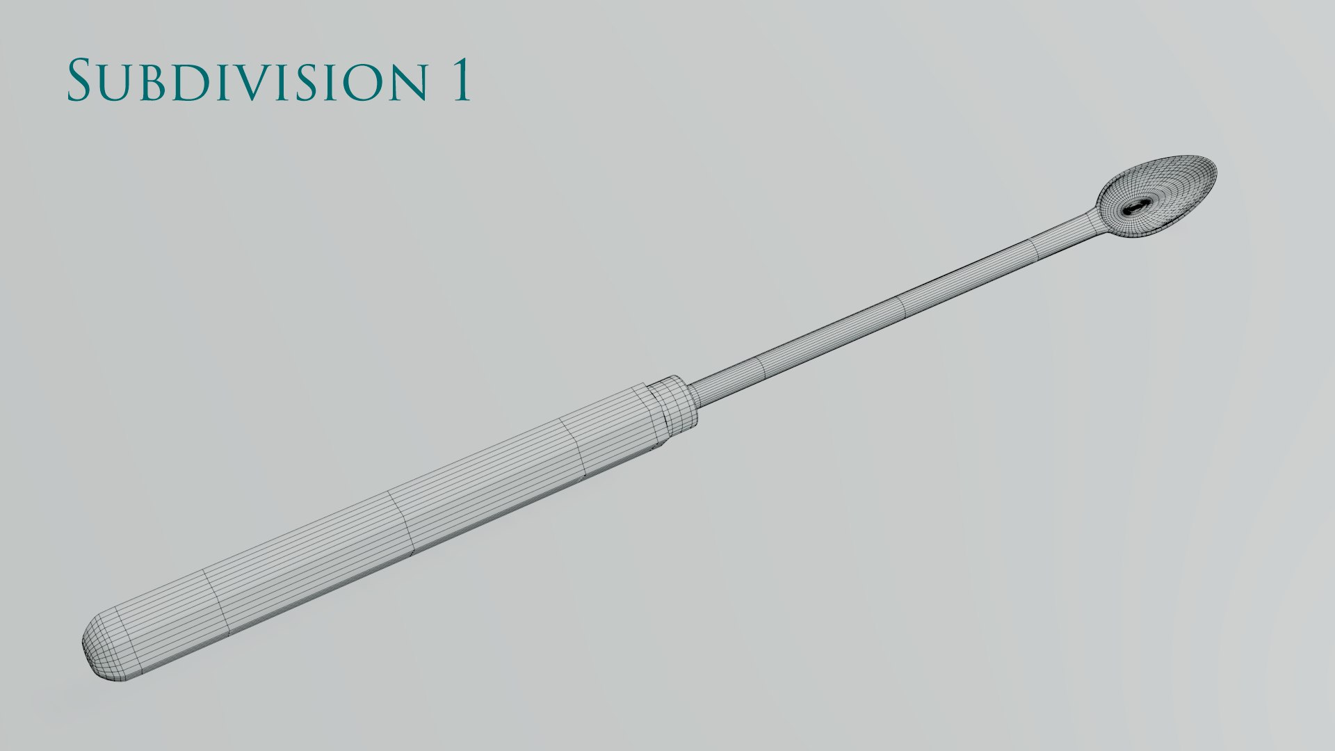 Medical spoon 3D model - TurboSquid 1679520