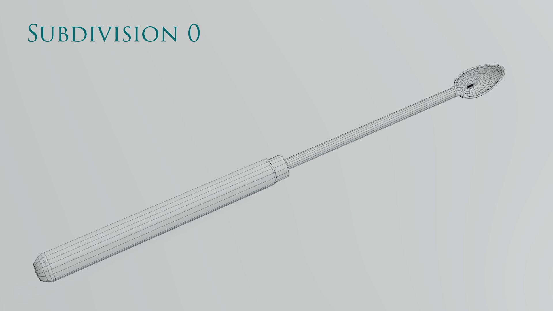 Medical spoon 3D model - TurboSquid 1679520
