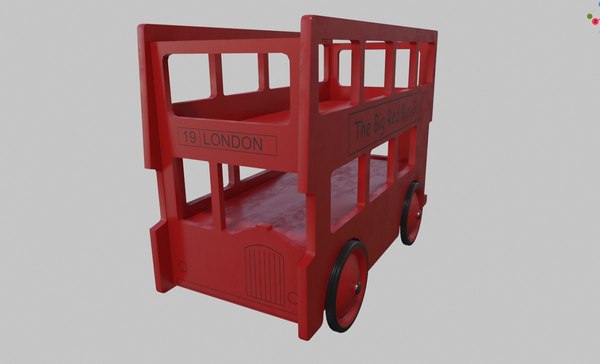 3D London bus Toy - TurboSquid 1718364
