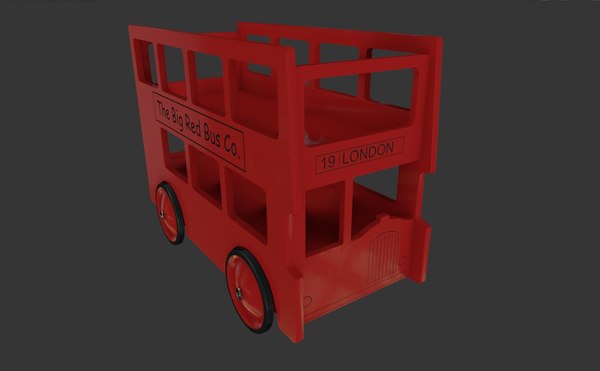 3D London bus Toy - TurboSquid 1718364