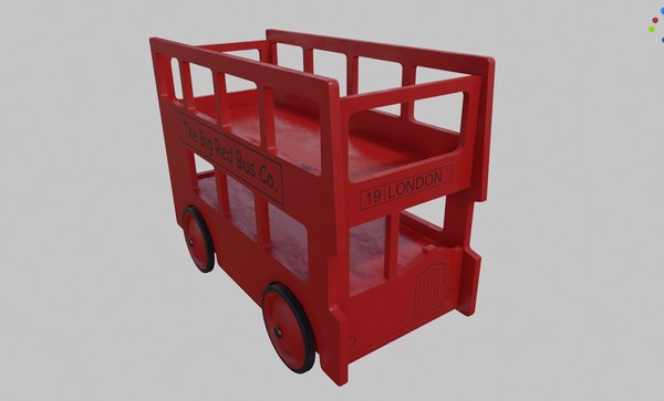 3D London bus Toy - TurboSquid 1718364