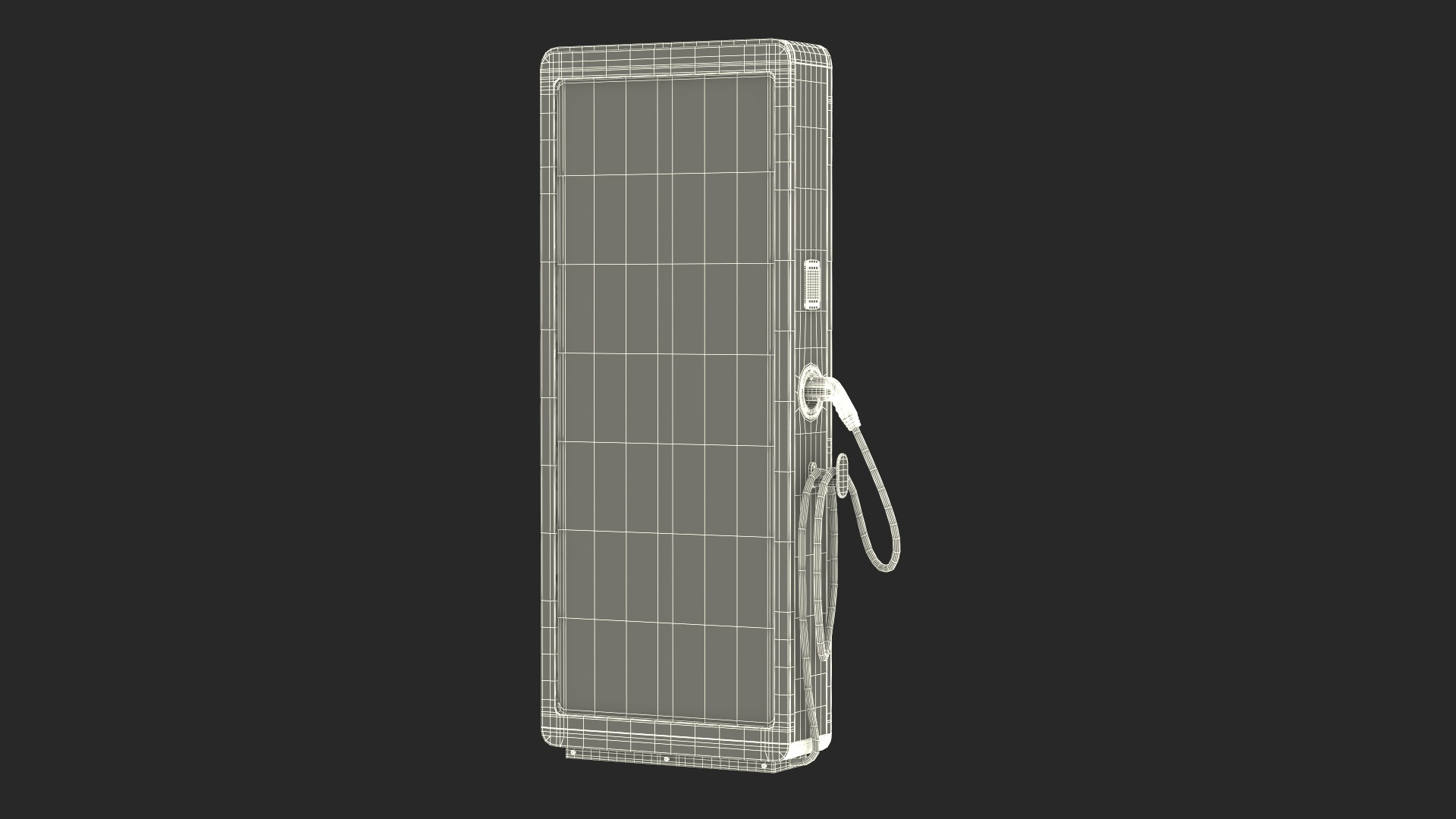 3D Electric Vehicle Charging Station Volta Model - TurboSquid 2399646