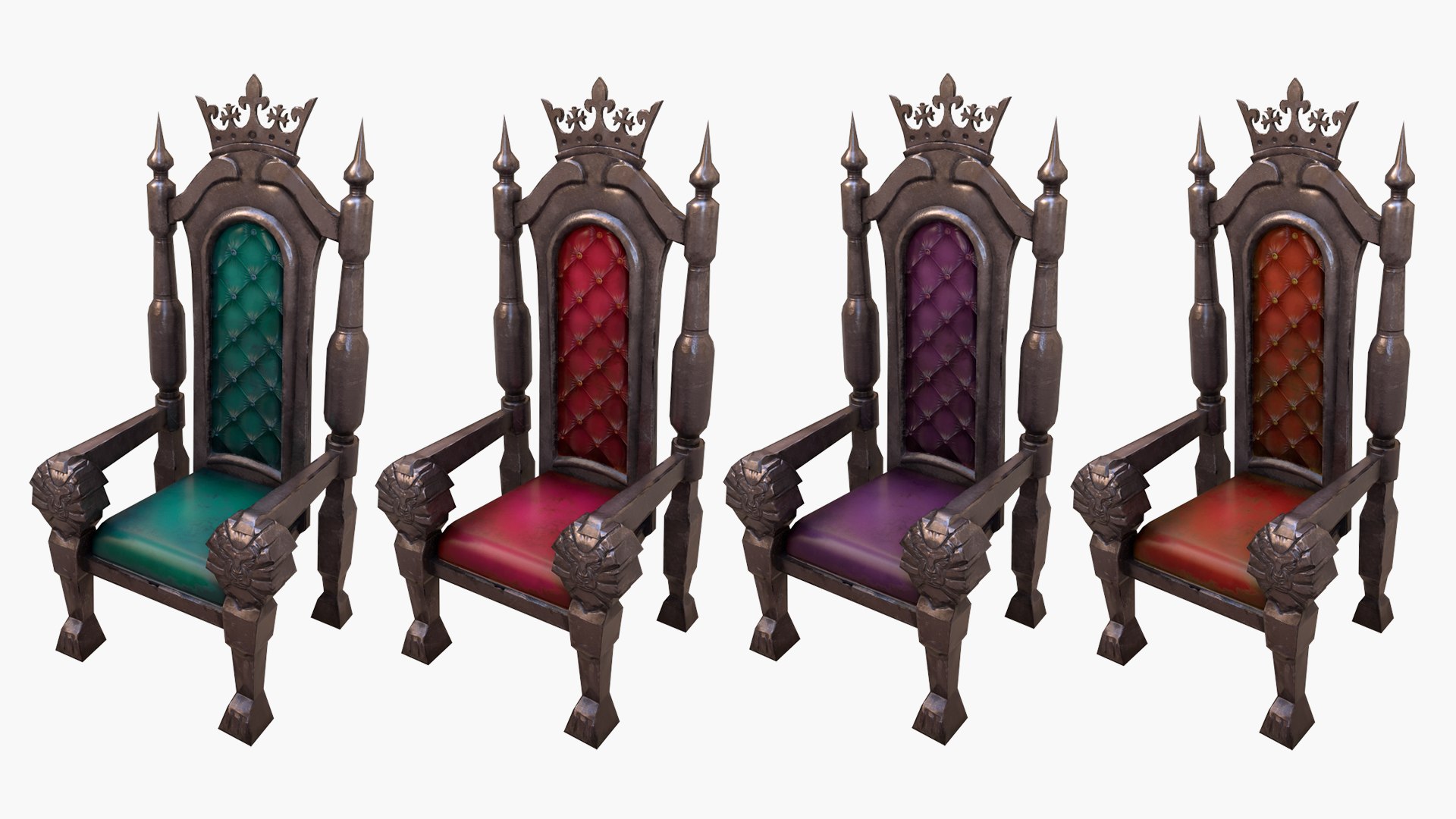 3D Model Stylized Throne - TurboSquid 1717671