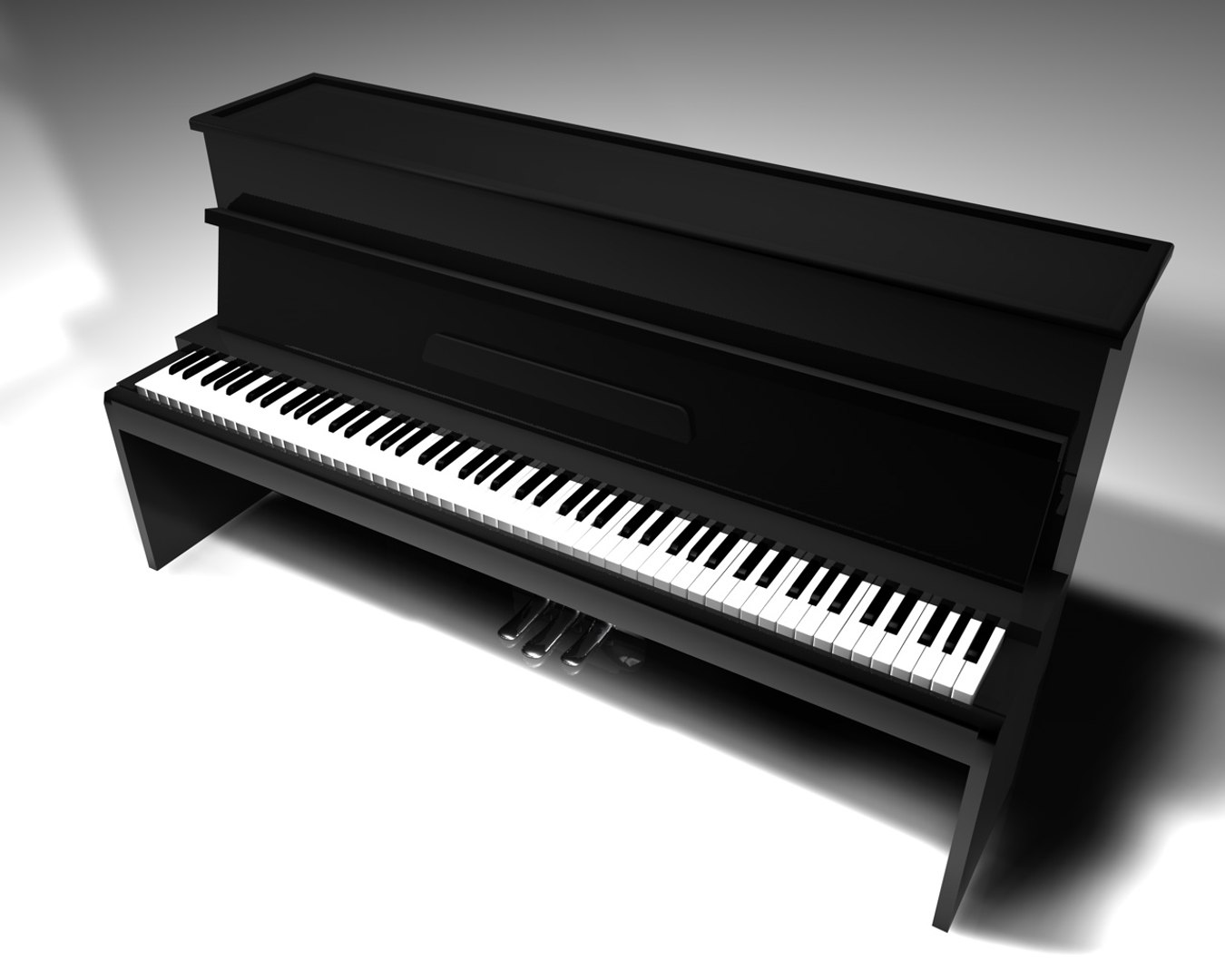 3d Model Piano