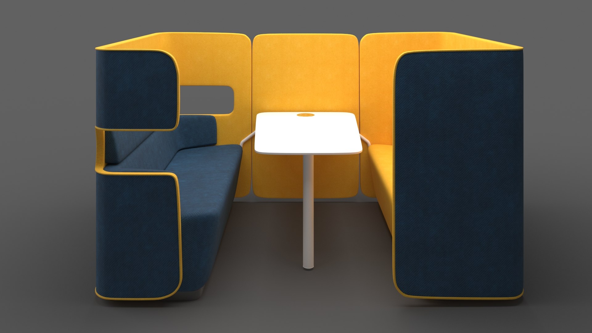 3D Pod Sofa Model - TurboSquid 1454064