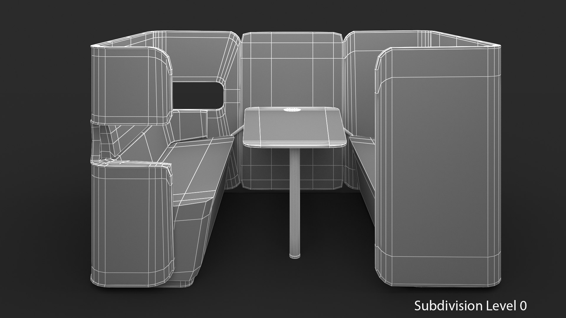 3D Pod Sofa Model - TurboSquid 1454064