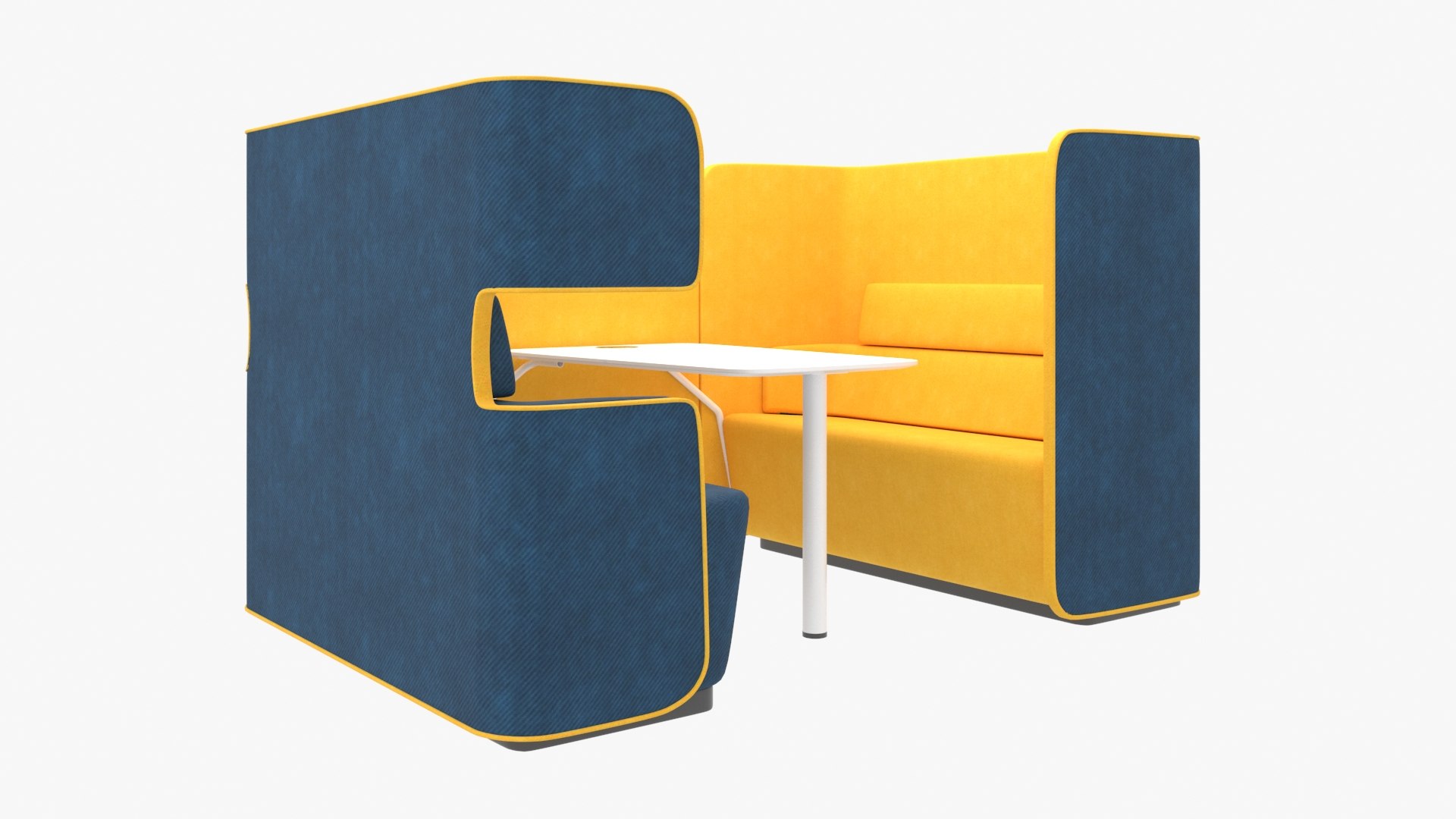 3D Pod Sofa Model - TurboSquid 1454064