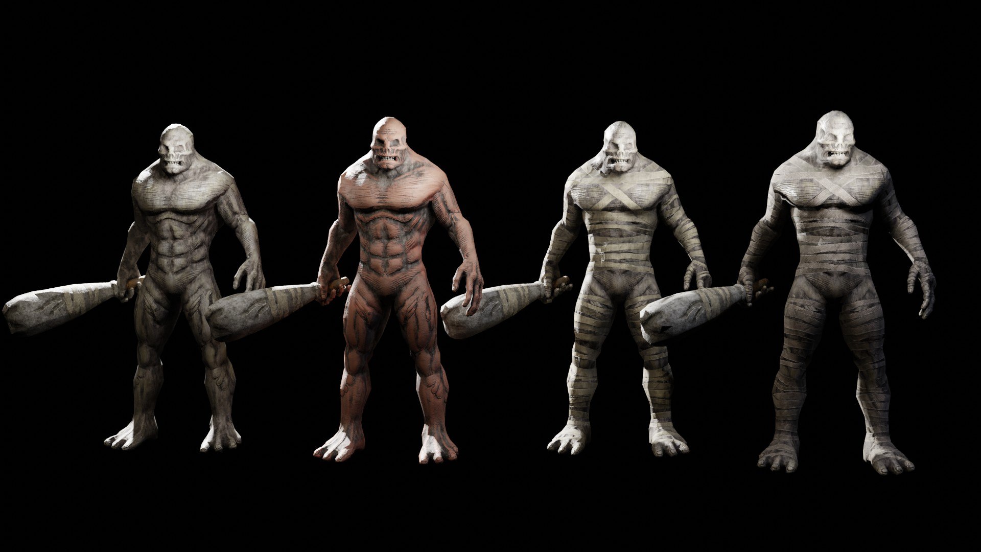 Mummy Giant Model - TurboSquid 2079167