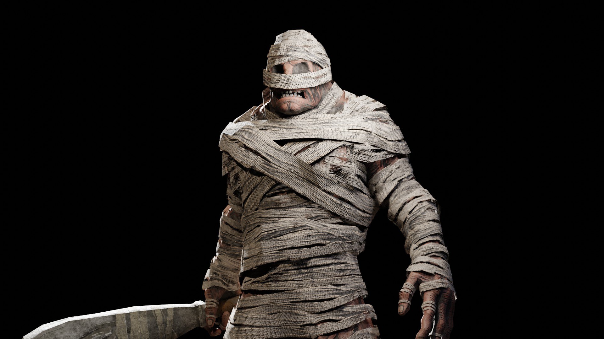 Mummy Giant Model - TurboSquid 2079167