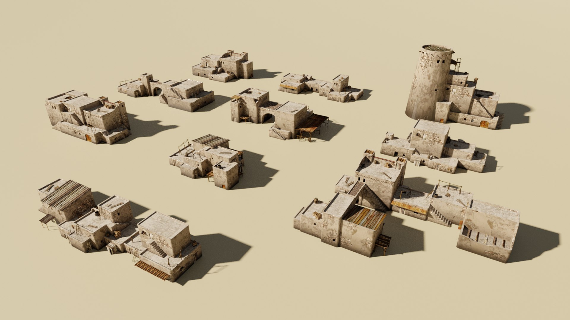 Hidden Village Model - TurboSquid 1866185