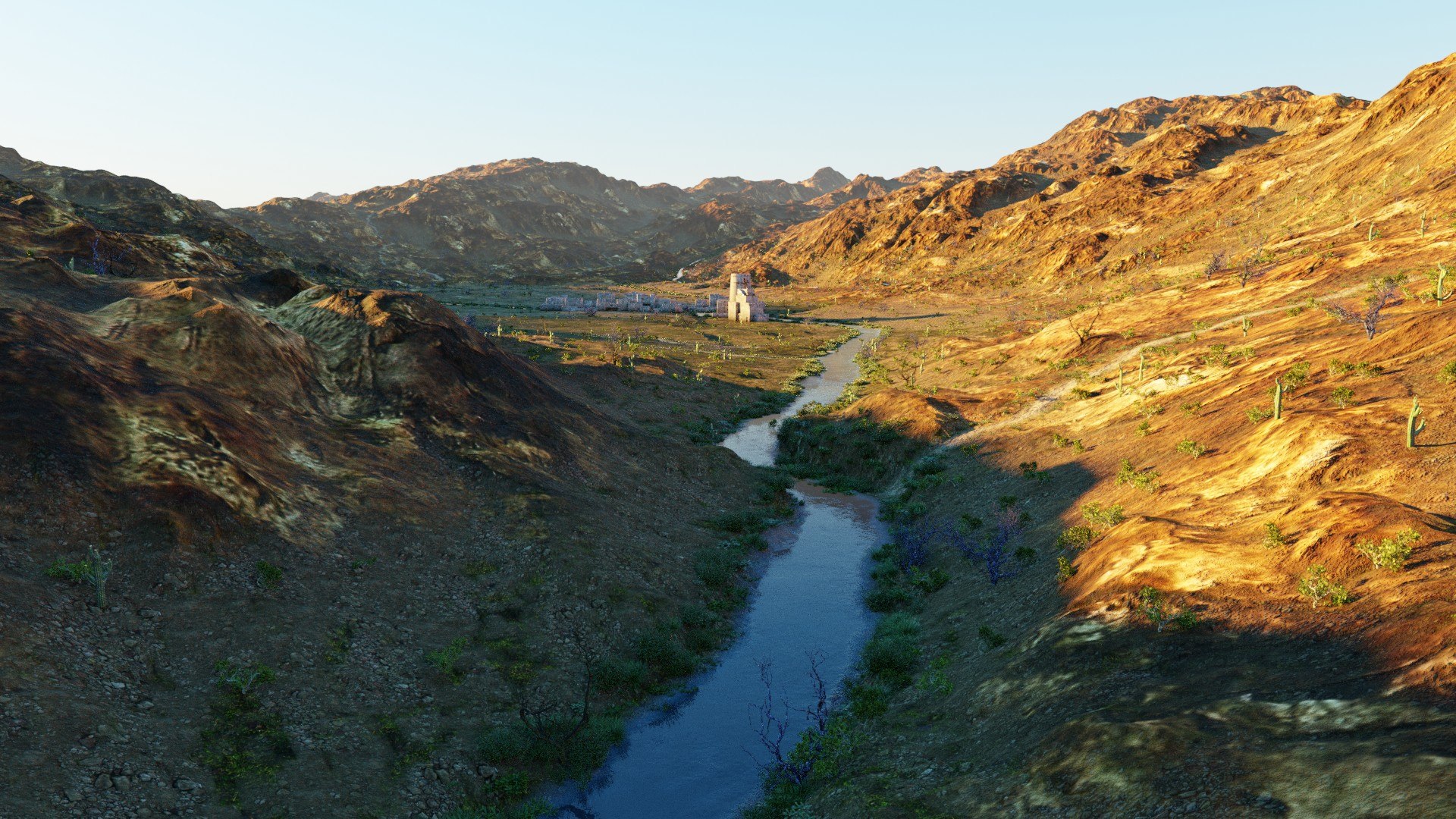 Hidden Village Model - TurboSquid 1866185