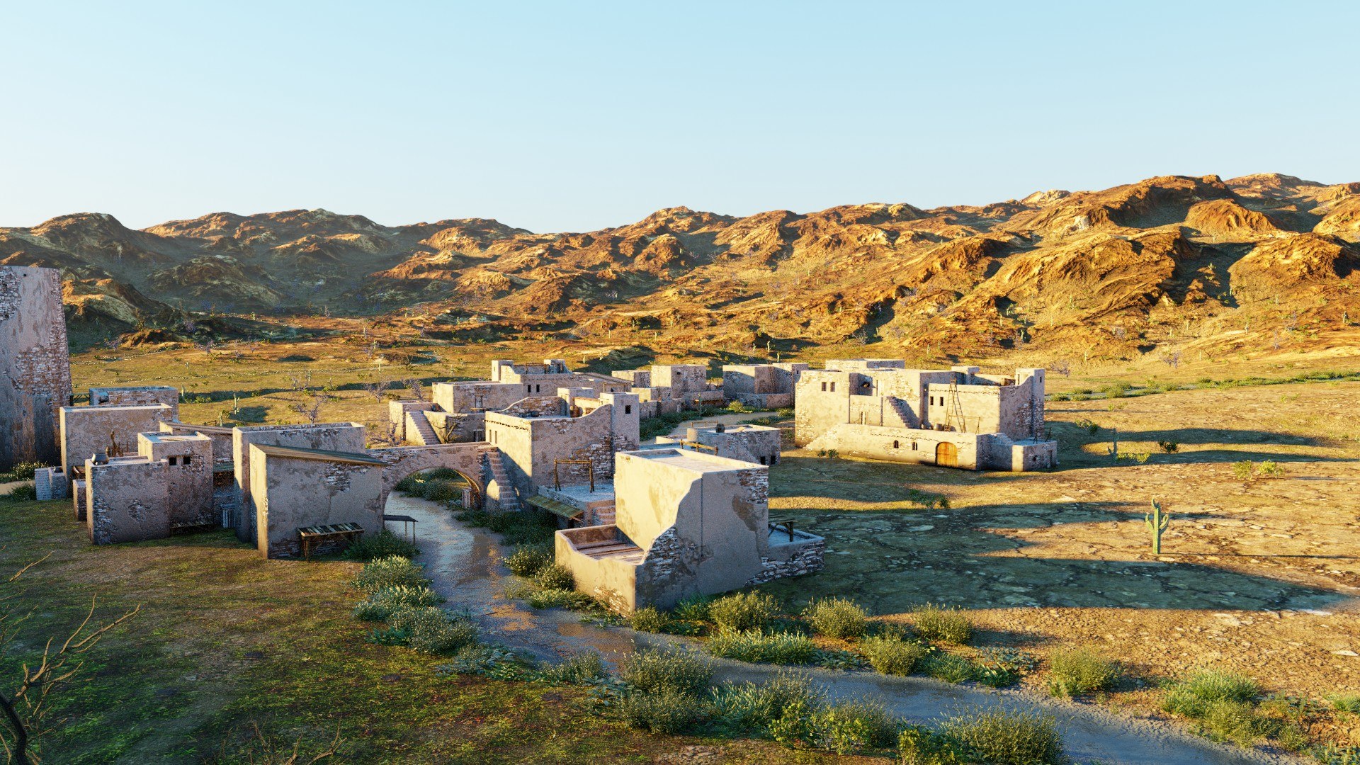 Hidden Village Model - TurboSquid 1866185