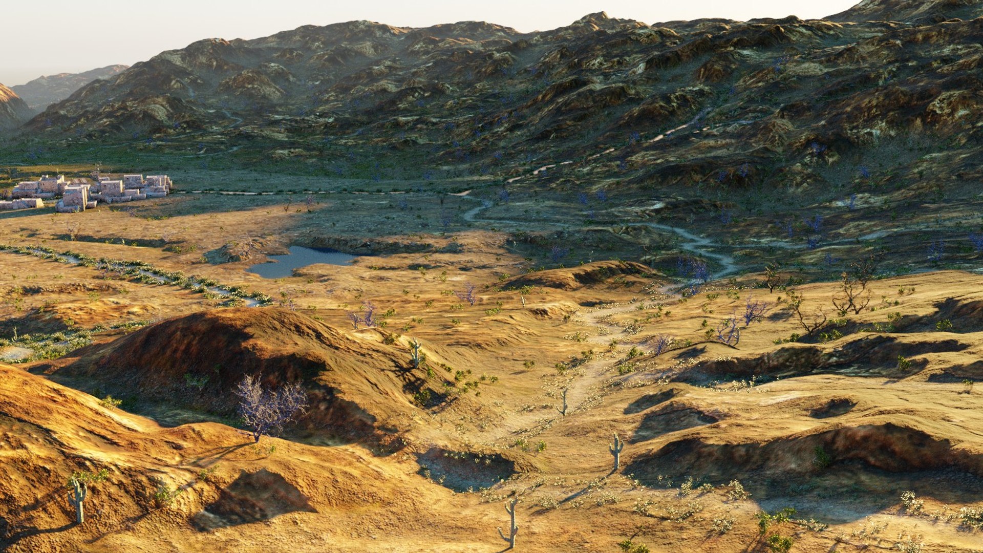 Hidden Village Model - TurboSquid 1866185