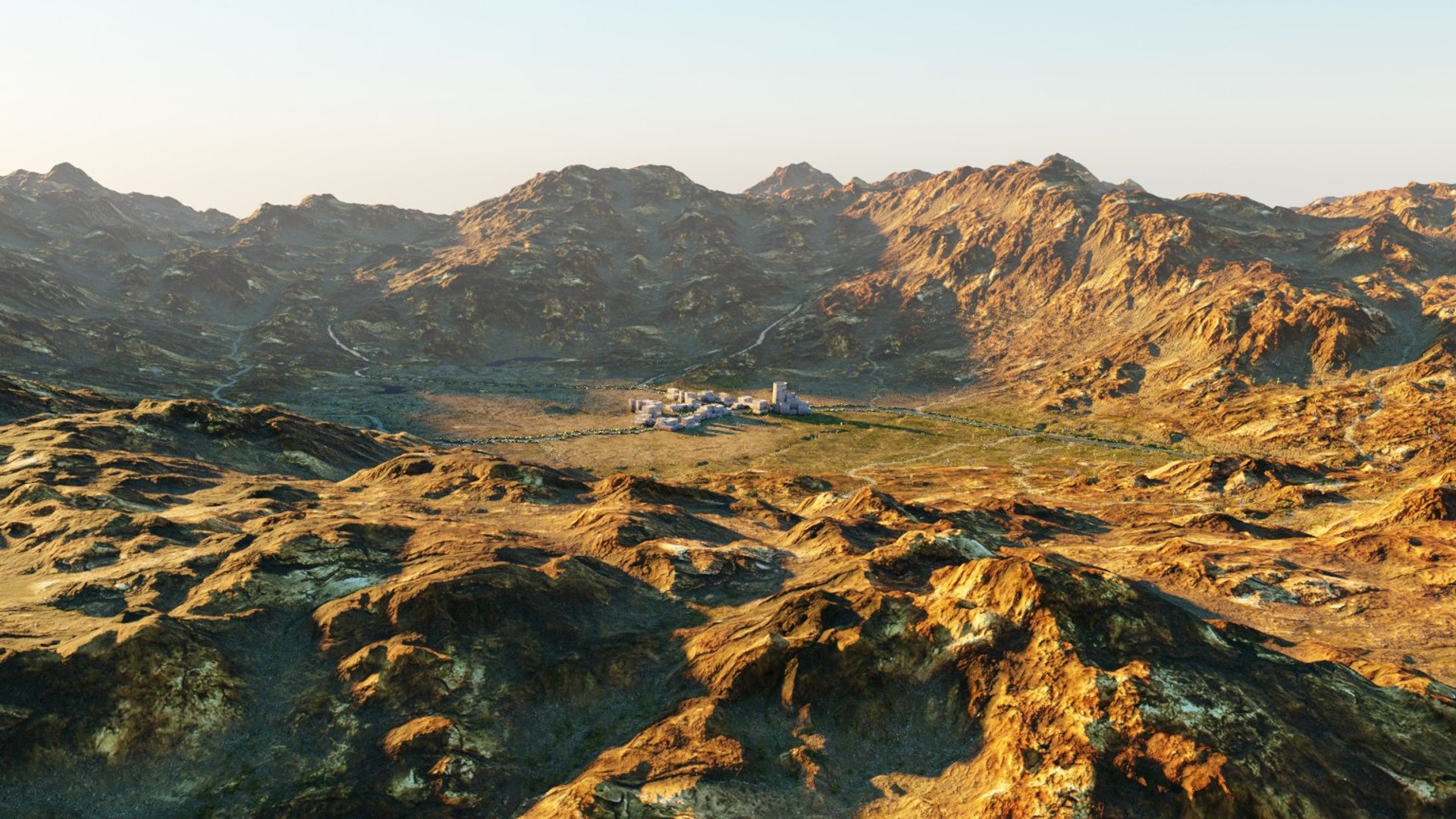 Hidden Village Model - TurboSquid 1866185