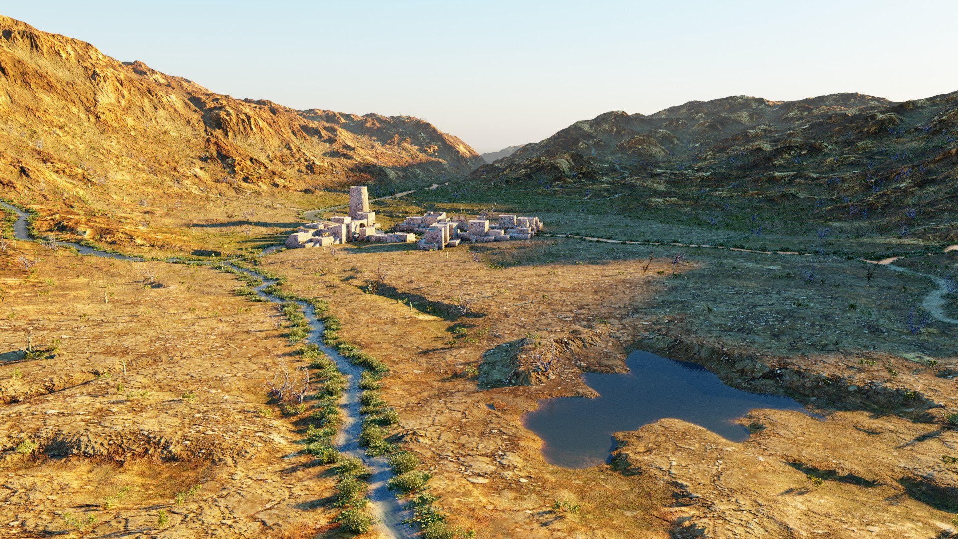 Hidden Village Model - TurboSquid 1866185