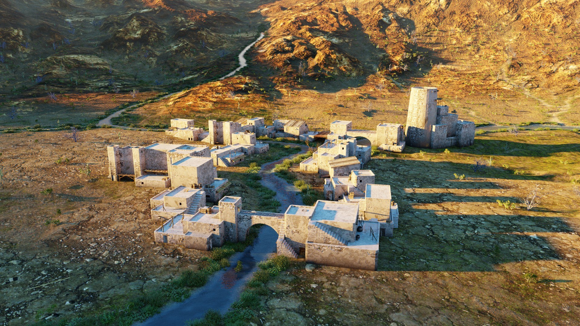Hidden Village Model - TurboSquid 1866185