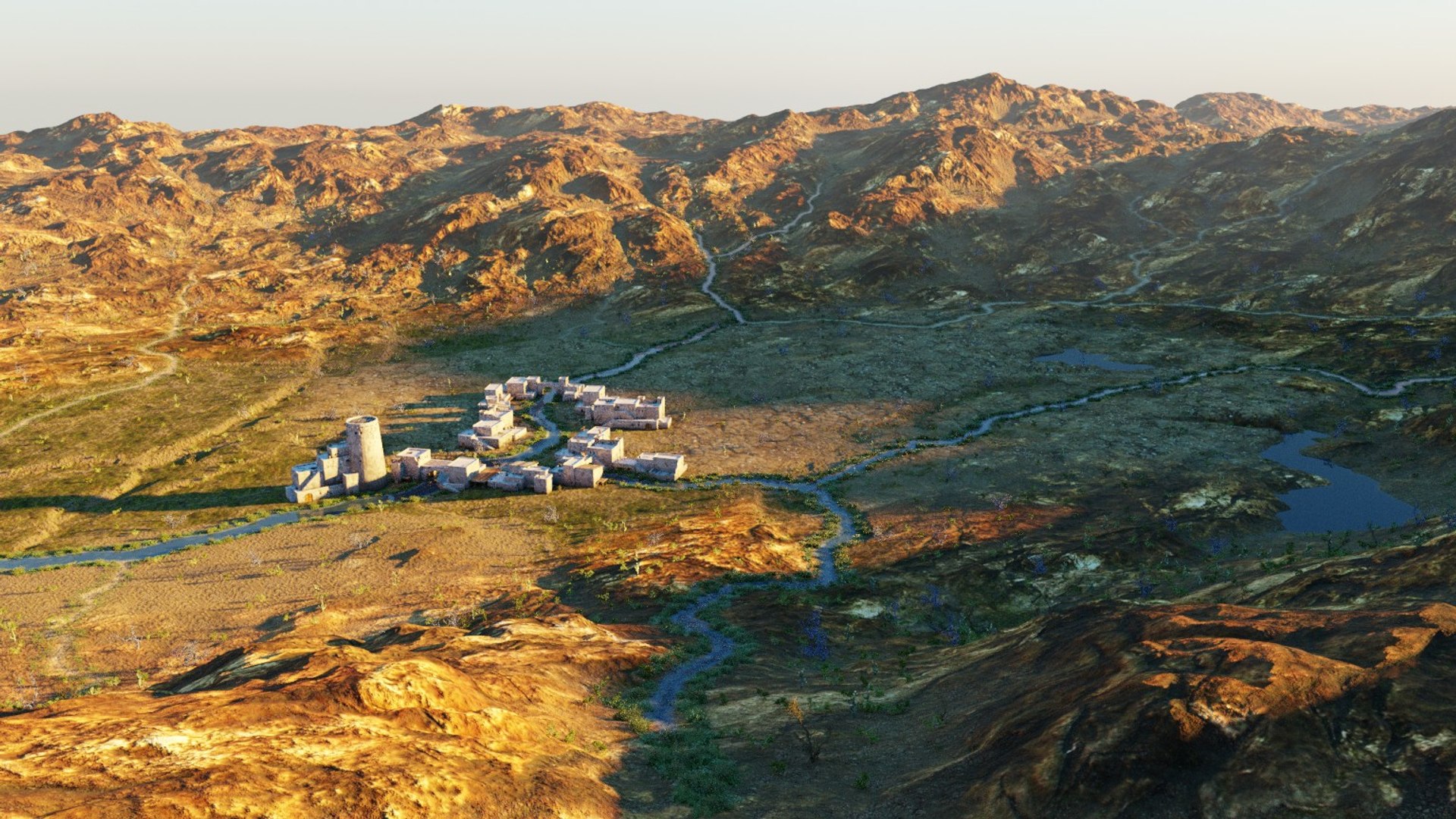 Hidden Village Model - TurboSquid 1866185
