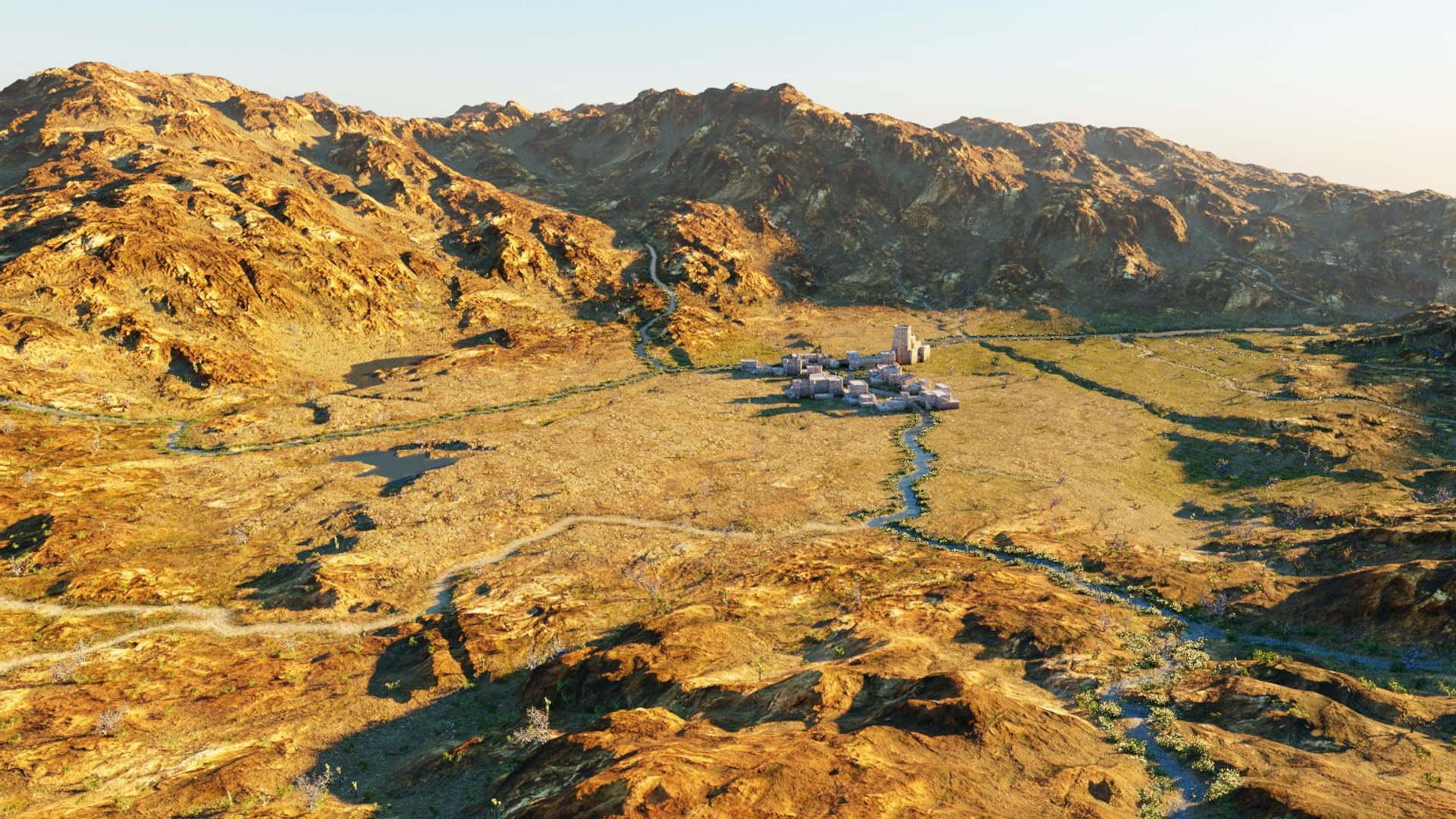 Hidden Village Model - TurboSquid 1866185
