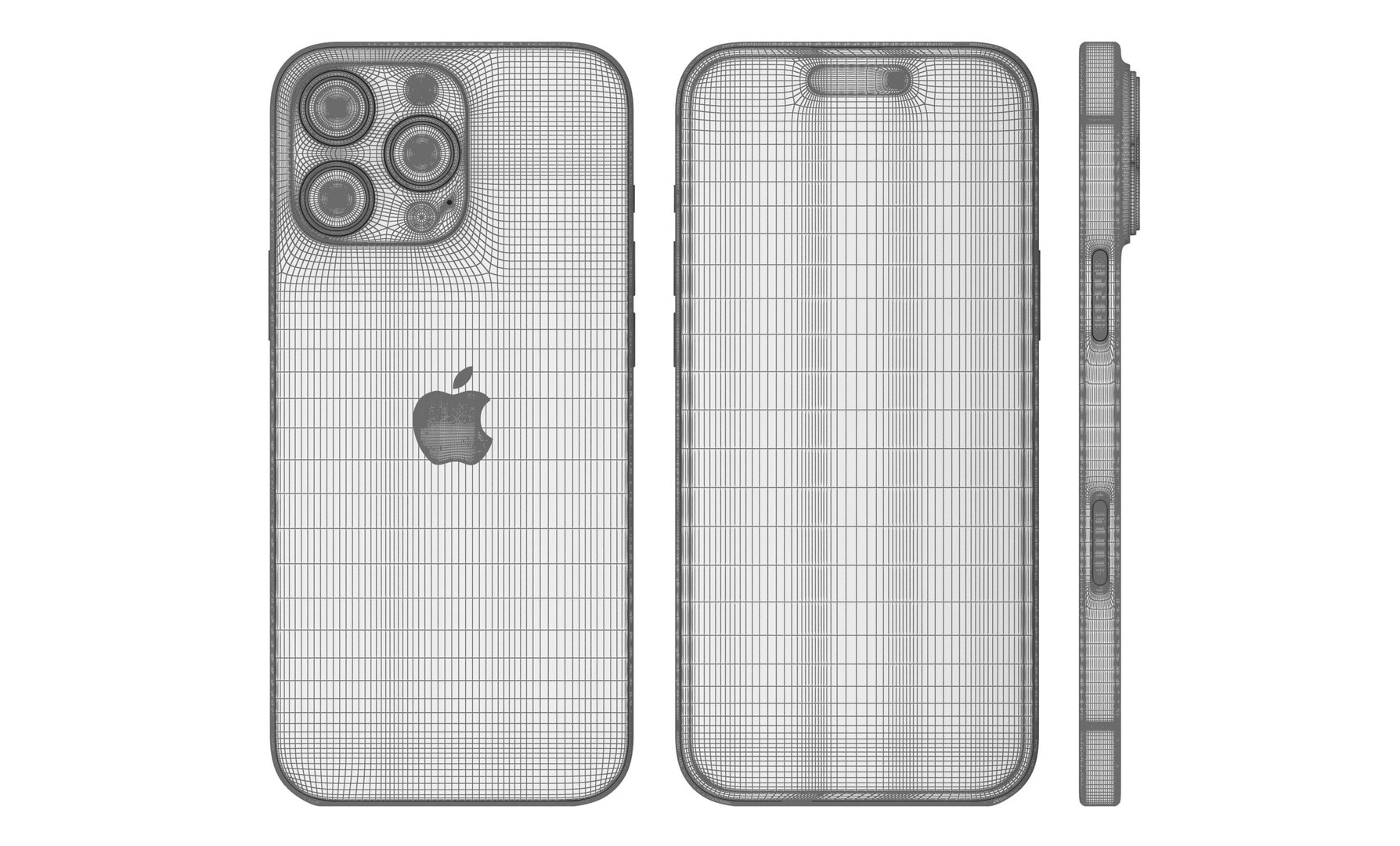 Apple IPhone 16 Pro Max Black Titanium 3D Model - TurboSquid 2280255