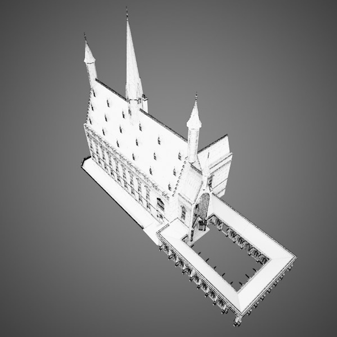 3d Model Great Hall