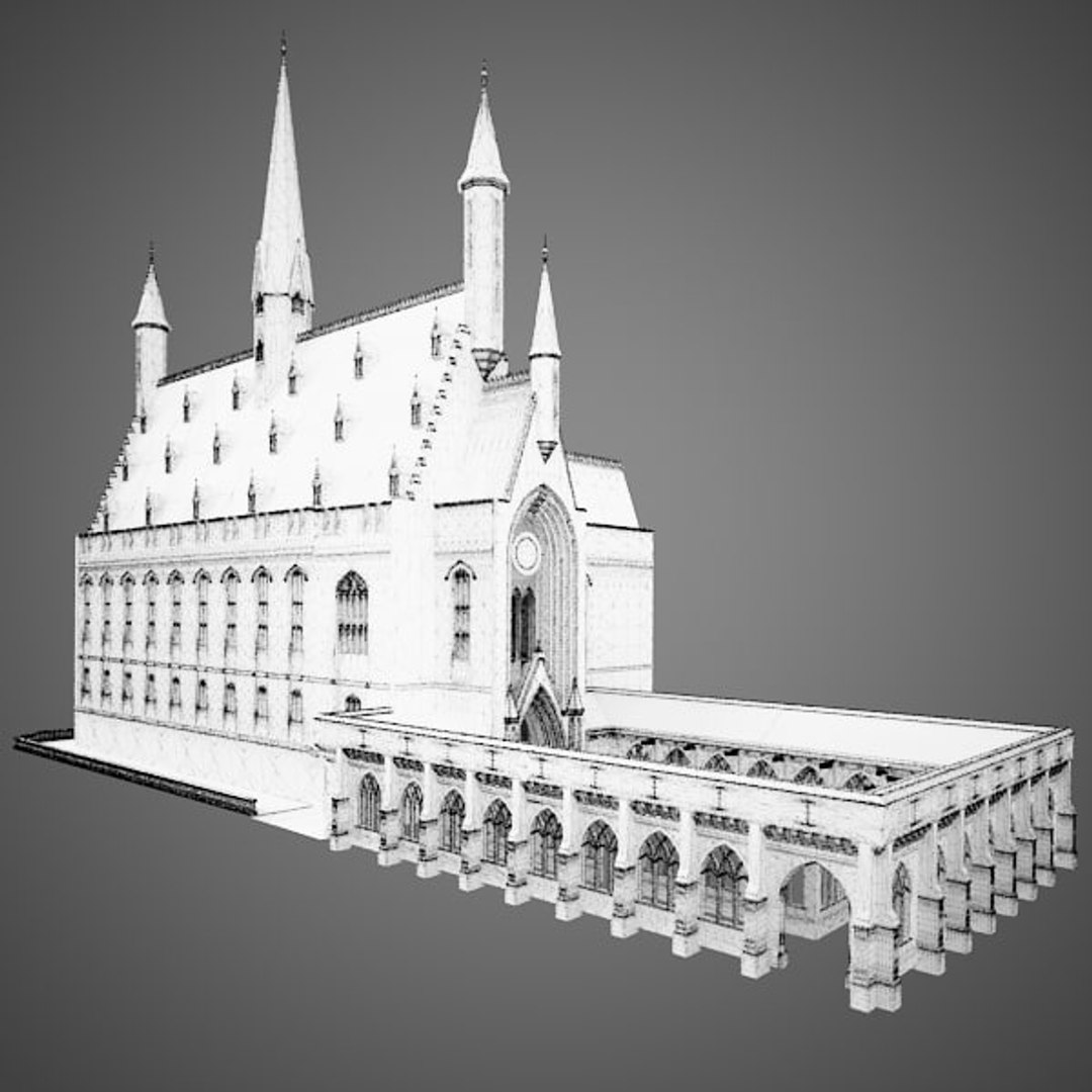 3d Model Great Hall