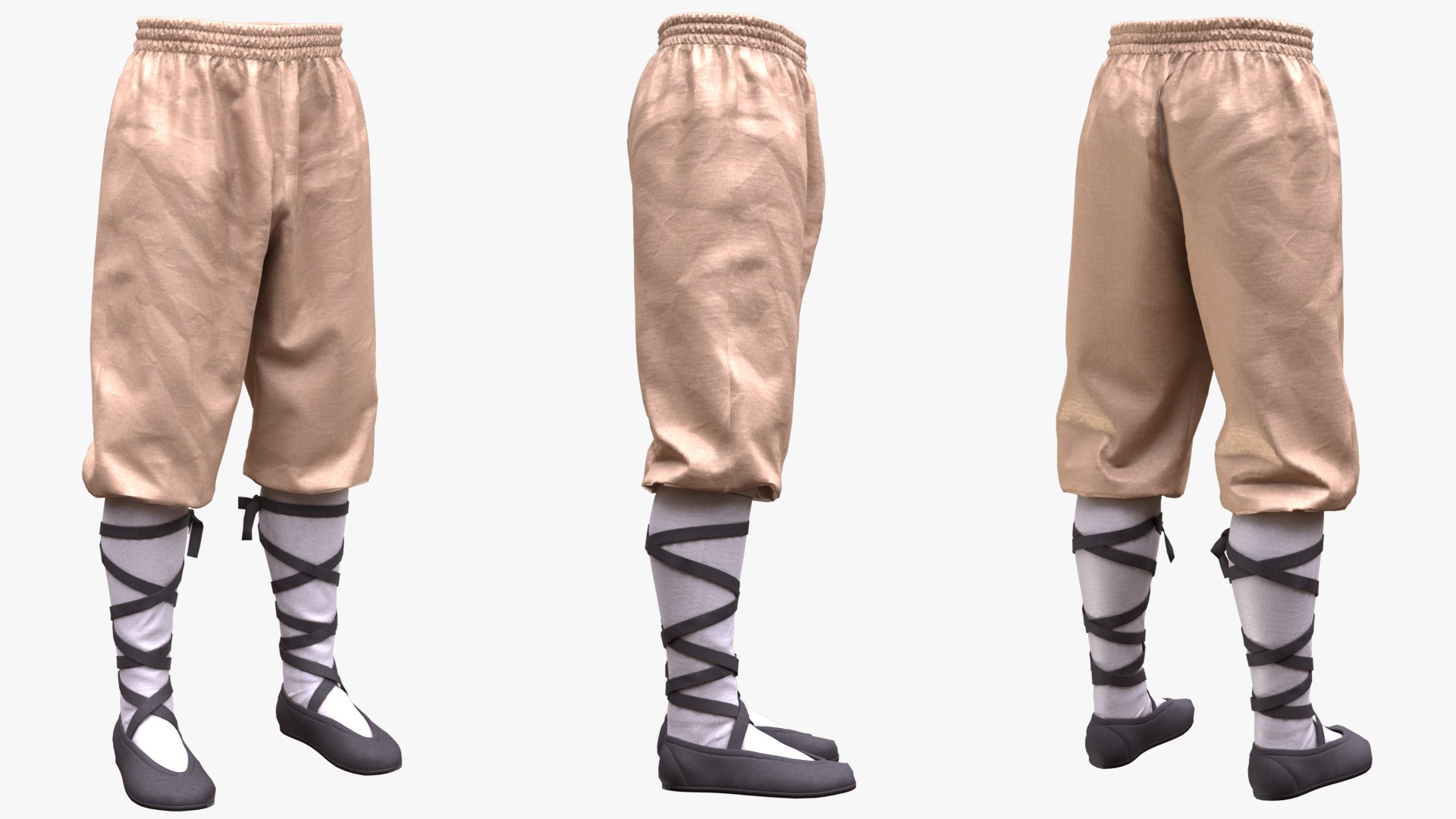 3D Model Pants 267 - All MH Bodies UE5 Skeletons - Rigged - TurboSquid ...