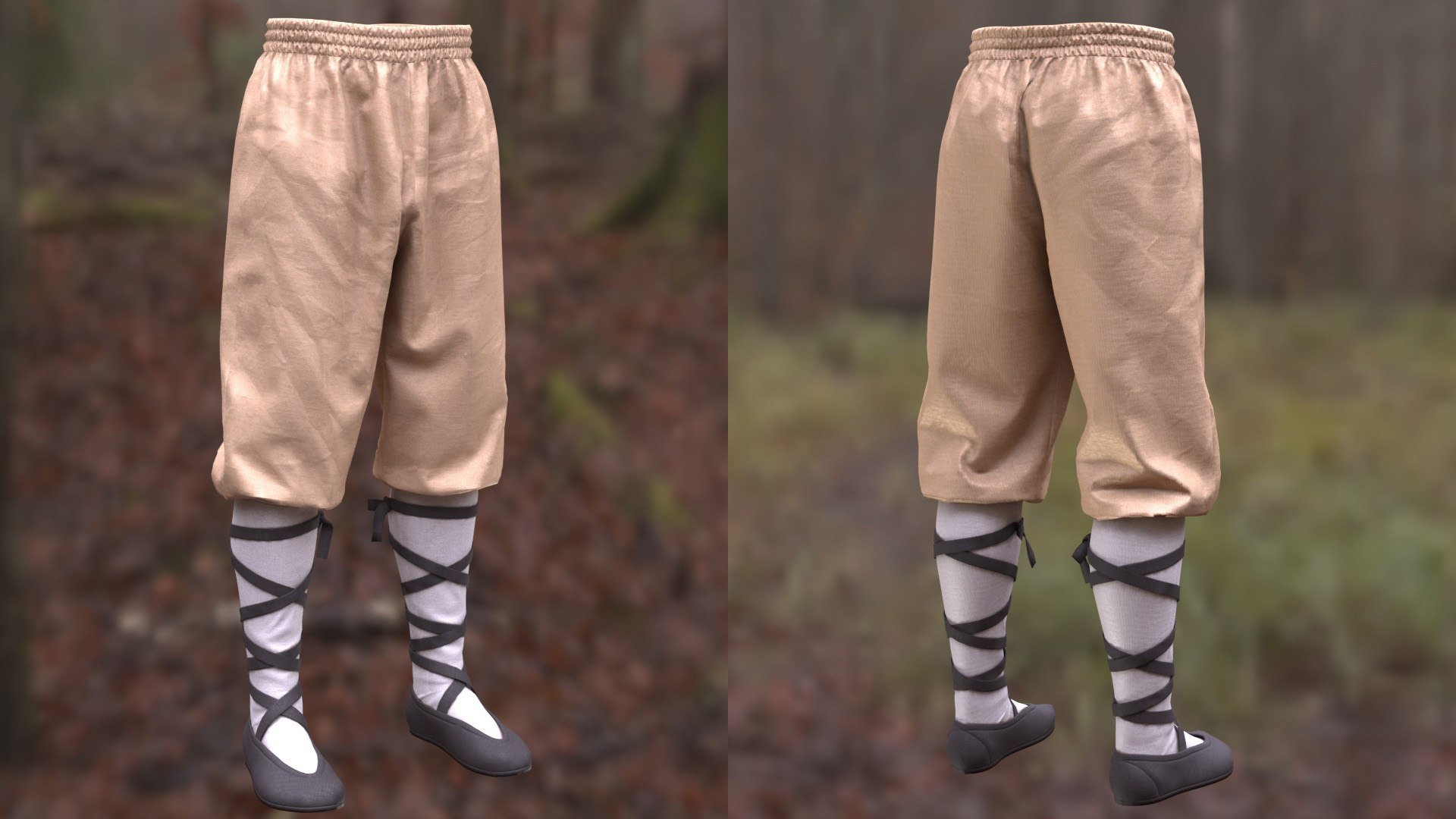 3D Model Pants 267 - All MH Bodies UE5 Skeletons - Rigged - TurboSquid ...