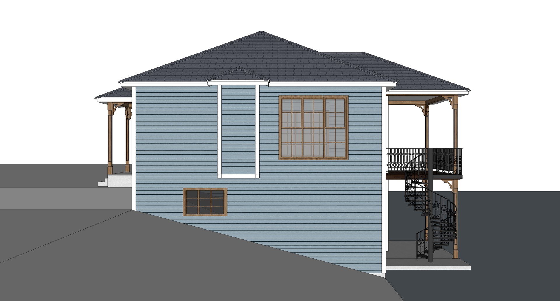 3D Lake House-07 Model - TurboSquid 2235989