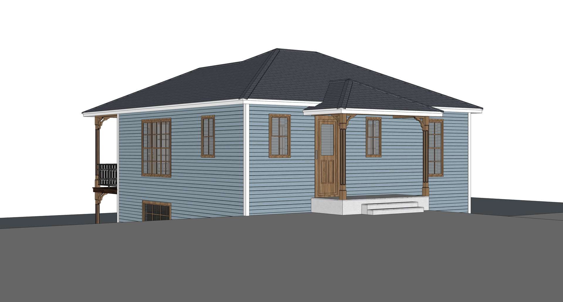3D Lake House-07 Model - TurboSquid 2235989